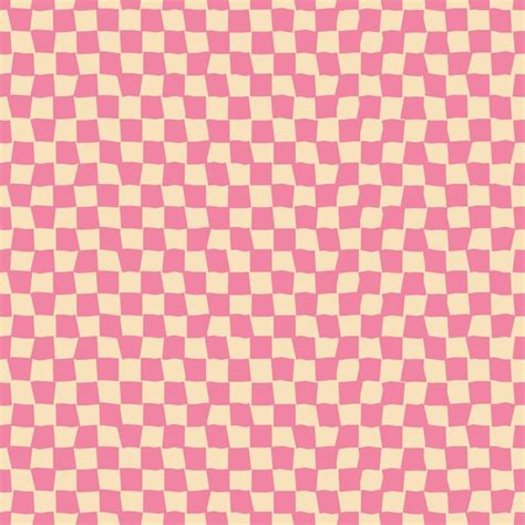 Premium Vector Psychedelic Checkerboard Poster