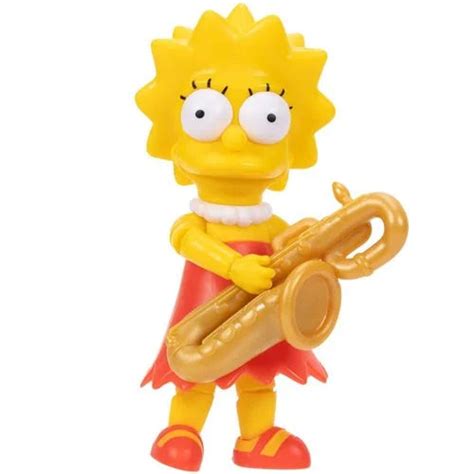 The Simpsons 5 Inch Wave 2 Lisa Simpson Action Figure Geek City Toys
