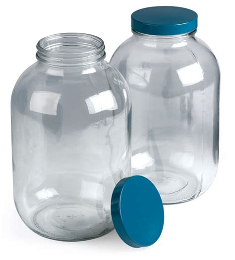 Bottle Set Of 2 1 Gallon Glass With Ptfe Lined Caps Hach