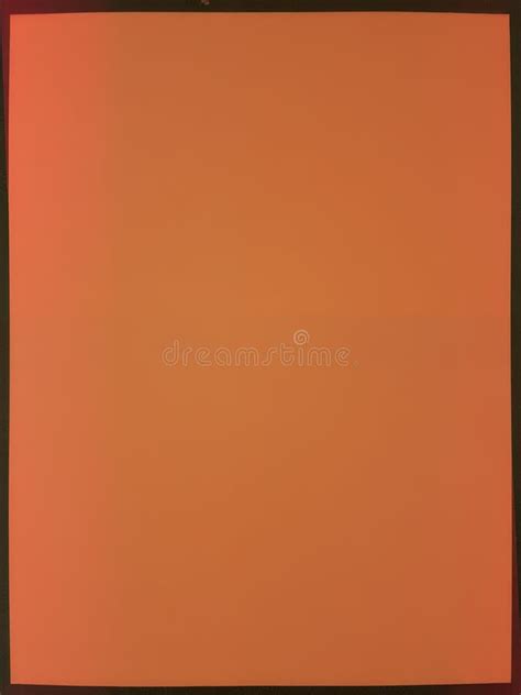 Orange Screen With Black Frame Stock Illustration Illustration Of