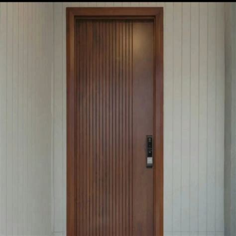 Pintu Minimalis Merbau Tahan Air Berkah Mulia Mandiri