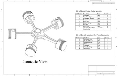 Radial Engine Assembly Download Free 3d Model By Akshay D Cad Crowd