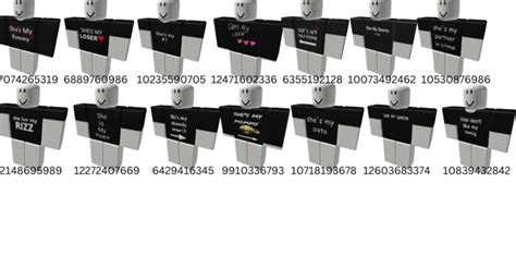 Matching Couple Shirts Roblox Codes