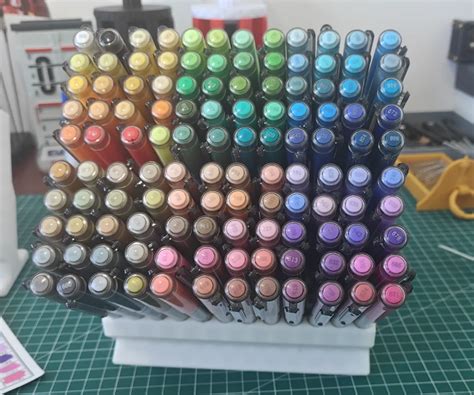 Acrylic Marker Pen Holder By Moonlight Makerworld