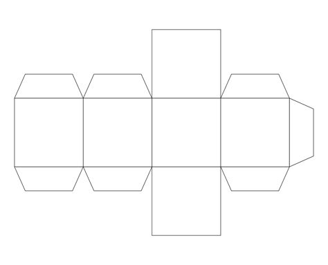 3d Box Templates 10 Free Pdf Printables Printablee