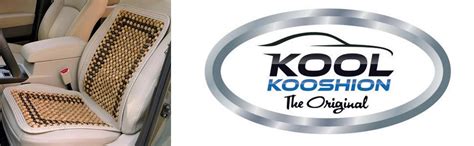 Kool Kooshion Wood Beaded Seat Cushion Automotive
