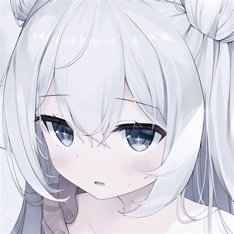 Light Blue Anime Pfp Cute White Anime Pfp Discord White Anime Pfp