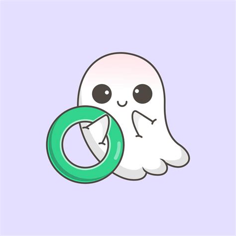 Cute Ghost Playing Gameshorror Illustration 6349576 Vector Art At Vecteezy