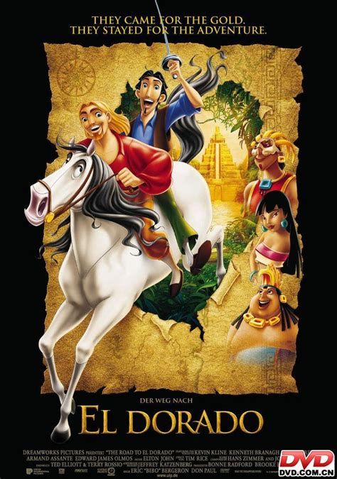 勇闖黃金城 El Dorado El Dorado Movie Miguel And Tulio Animated Movie Posters