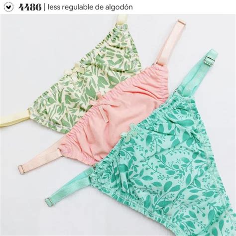 4486 Vintage Pack Por Tres Unidades Colaless Fruncida Con Corredera