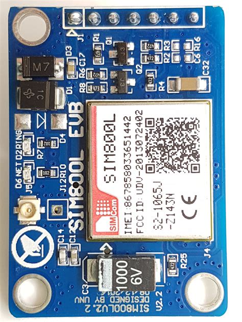 Sim800l Mini Gprs Gsm Kit With Bluetooth V3