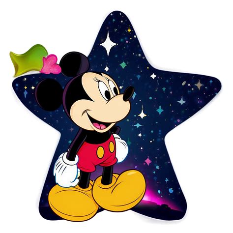 Download Mickey And Minnie Star Gazing Png 06122024