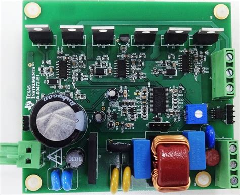 TIDA V W Hi η Sensorless Brushless DC Motor Drive with Reduced Bulk Capacitor