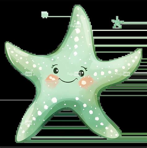 可爱的海星动画海星海星可爱的大眼睛 可爱的海星眨着大眼睛免抠素材模板下载 图巨人