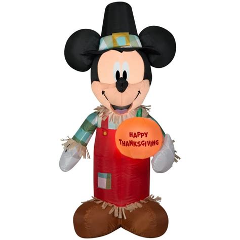 Gemmy Airblown Outdoor Mickey Mouse Halloween Decoration Holding