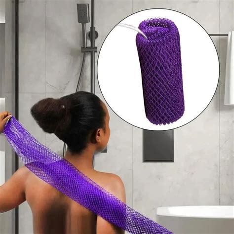 African Net Exfoliating Bath Sponge Authentic Deep Cleaning Inspire