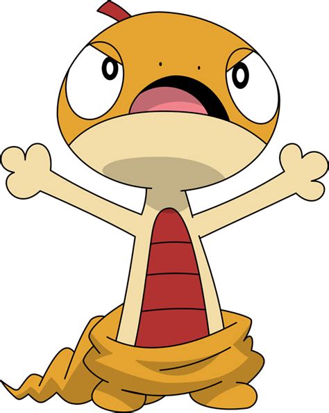 Scraggy Pokemon Fighting Type Swagger Lizard Evolution Png