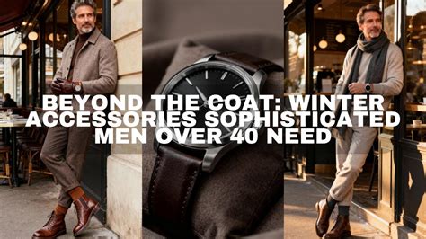Beyond The Coat Winter Accessories Sophisticated Men Over 40 Need
