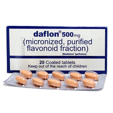 Daflon 500mg Tablet Price Dosage Uses And Side Effects