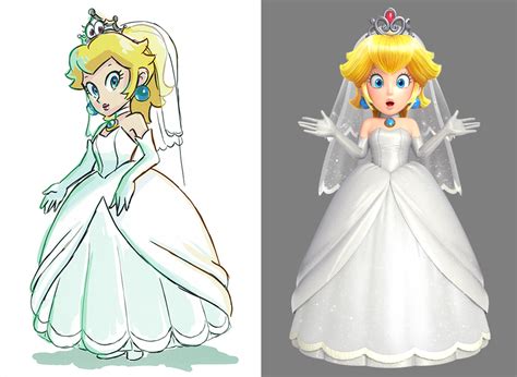 Mario And Princess Peach Wedding 60 Photos