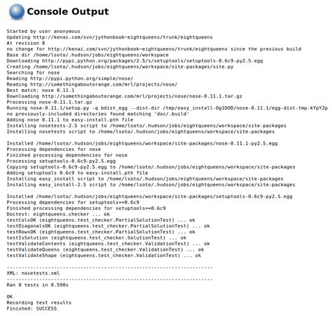 Chapter 18 Testing And Continuous Integration — Definitive Guide To Jython Latest Documentation