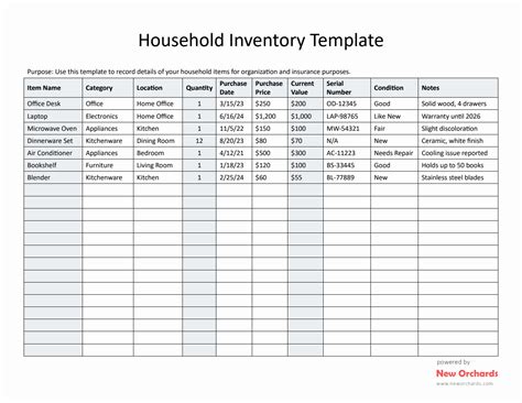 Free Inventory Templates Pdf Word Excel