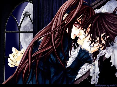 Anime Vampire Boy And Human Girl In Love