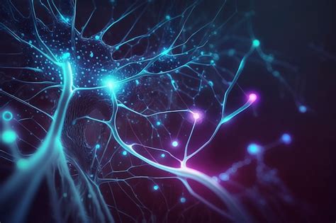 premium photo scientific and technological abstract image of