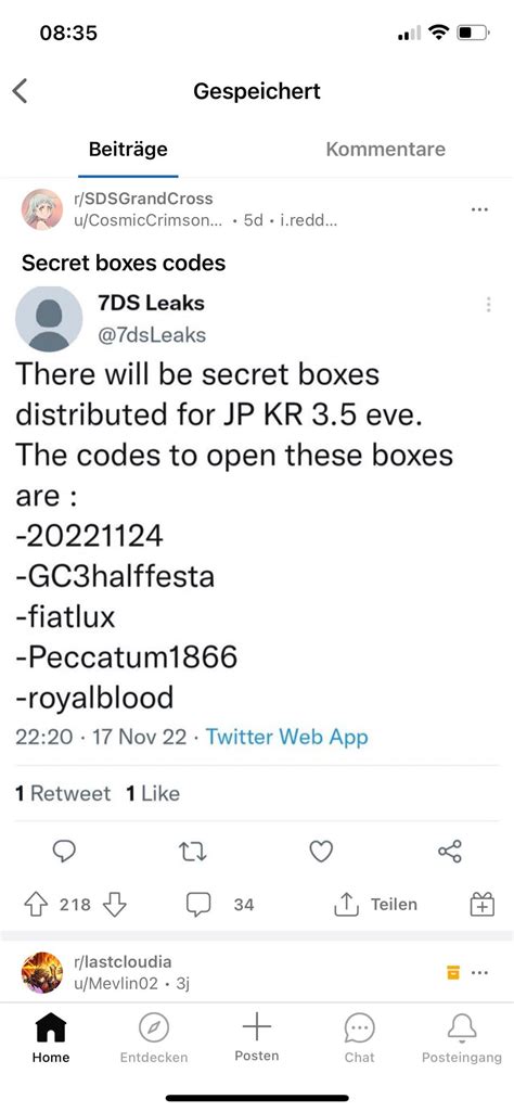 Box Codes Rsdsgrandcross