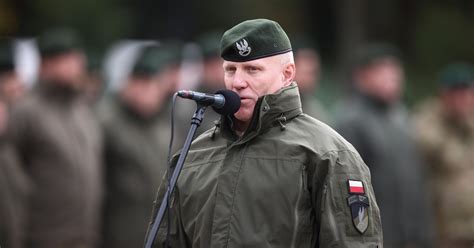 Gen Sławomir Drumowicz Odchodzi Ze Stanowiska To Dowódca Wojsk Specjalnych Wiadomości