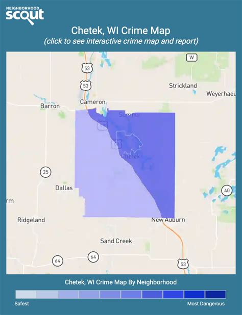 Chetek Crime Rates And Statistics Neighborhoodscout