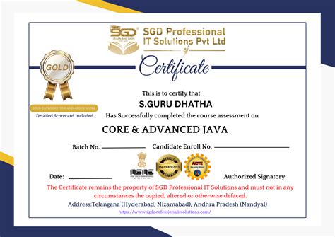 Core And Advanced Java