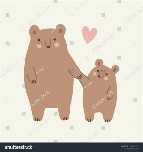 Two Teddy Bears Holding Hands