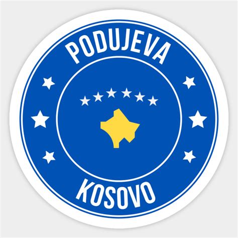 Podujeva Sticker Vibe City Designs
