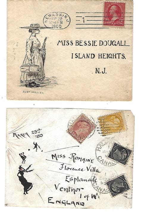 Mailart From The Past Some Examples Mailart Handmade And Stationery