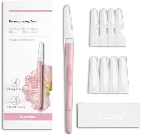 Flamingo Dermaplane Razor Kit Facial Hair Remover For