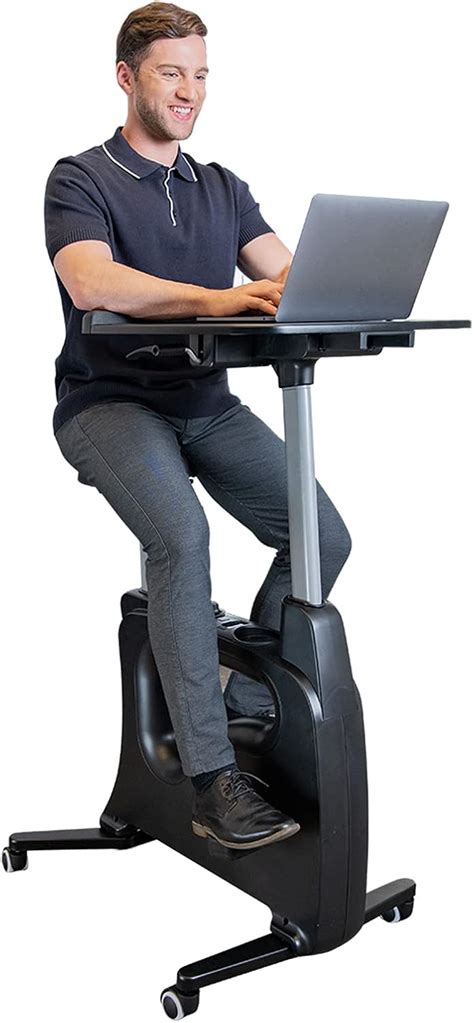 Flexispot Exercise Bike With 2d Desktop Space Saving Under Desk Bike