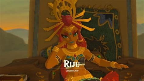 Riju Skin Mod Request For The Legend Of Zelda Breath Of The Wild Wiiu