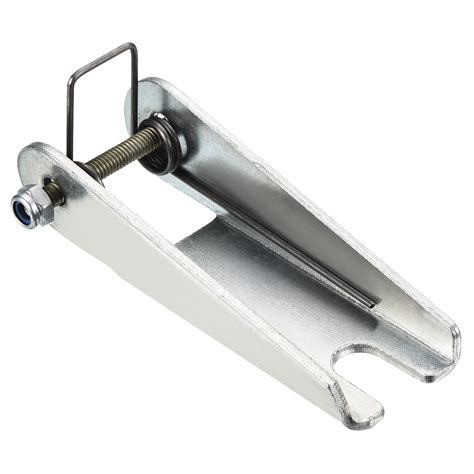 77mm Hook Safety Latch Kit Metal Clevis Hook Towing Receiver Hitch Replacement Silver