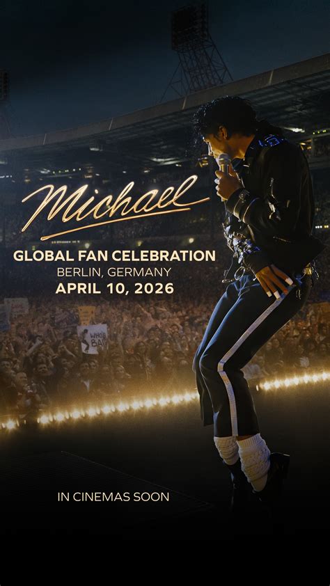 Michael Biopic Premieres April 10 In Berlin — Jaafar Jackson Stars As