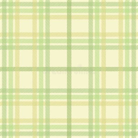 Spring Plaid Texture Vector Pattern Stock Illustration Illustration