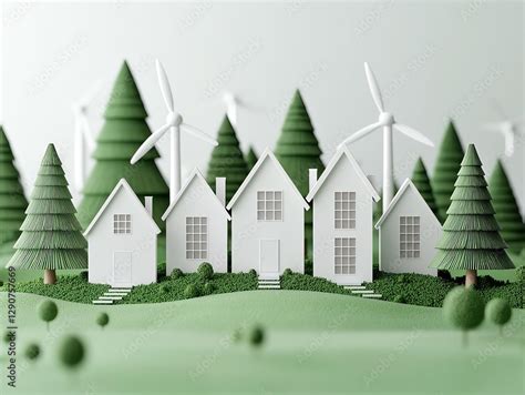 Ilustración De Stock Sustainability And Green Energy Infographic A Visually Appealing
