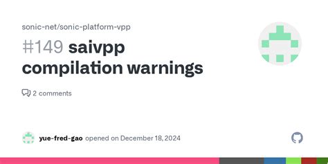 Saivpp Compilation Warnings · Issue 149 · Sonic Netsonic Platform Vpp · Github