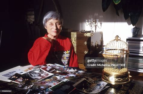 La Romancière Chinoise Han Suyin à Paris En Octobre 1986 France