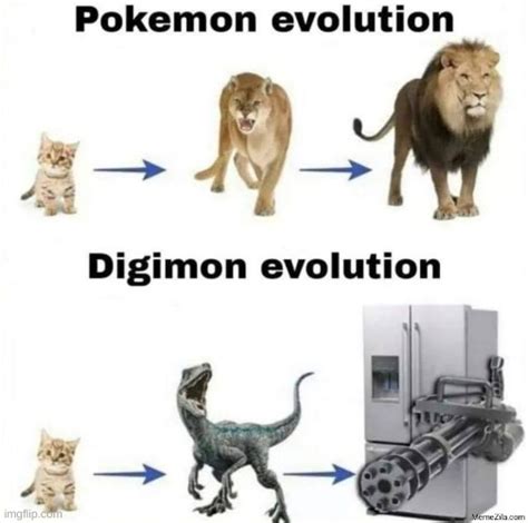 Digimon Vs Pokemon Memes Imgflip Digimon Vs Pokemon Memes Imgflip