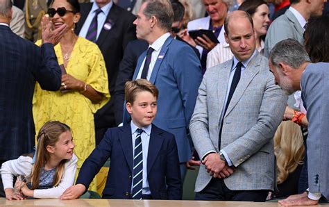Prince George And Princess Charlotte At Wimbledon Best Photos
