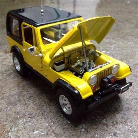 Jeep Cj 7 Plastic Model Cars Jeep Cj Plastic Models
