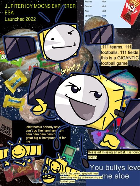 Juice Fanarts 17776 Space Probe Fan Art Football