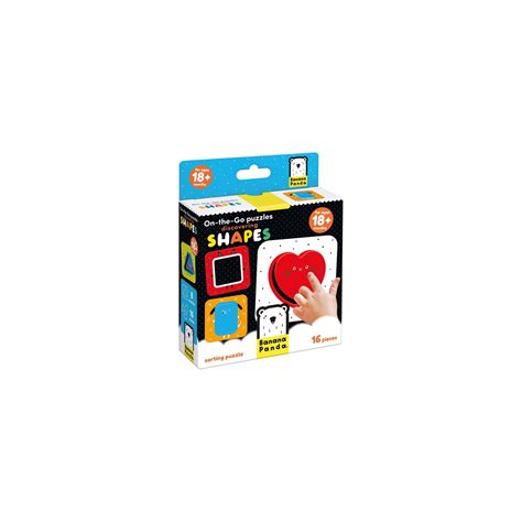 Banana Panda On The Go Puzzle Shapes