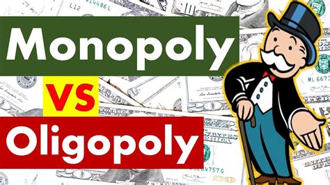 Differences Between Monopoly And Oligopoly Youtube